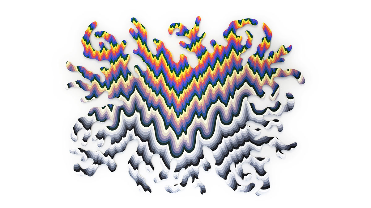 Jen Stark: Color Cascade - Schneider Museum of Art