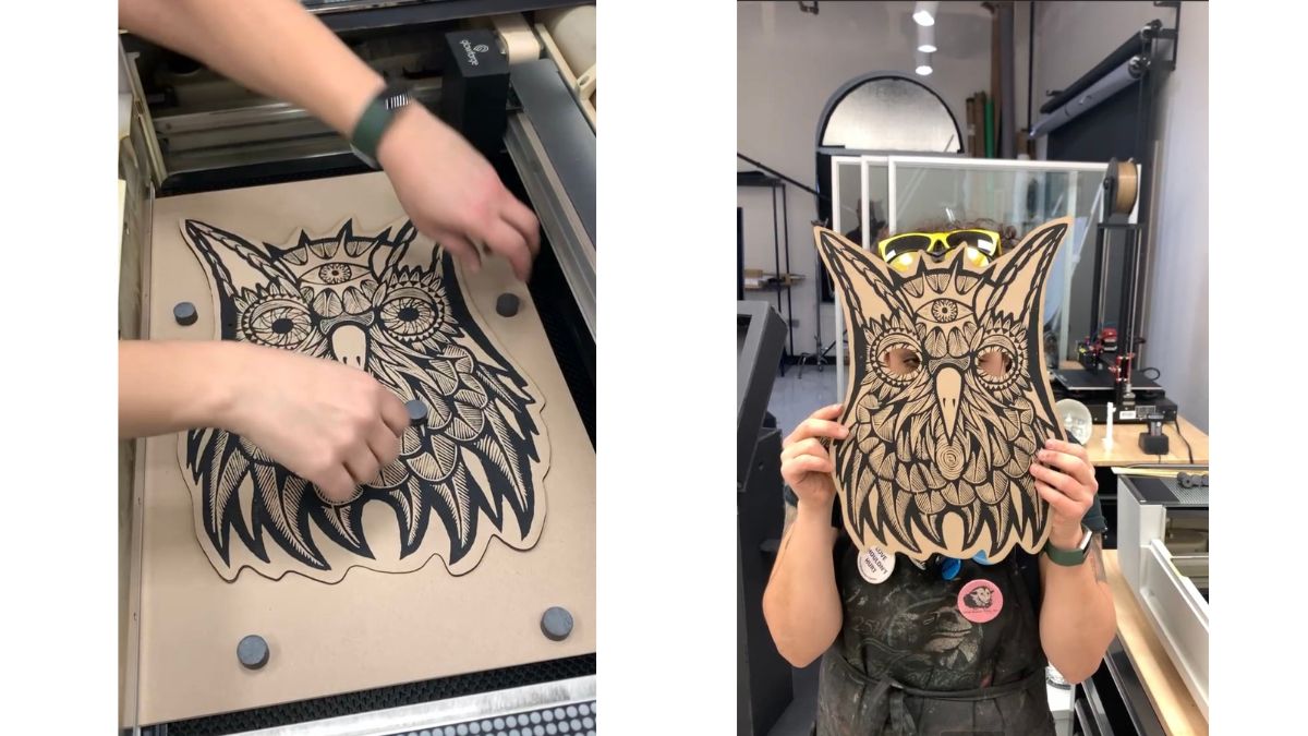 Mask Making Workshop with Dennis McNett - Schneider Museum of Art